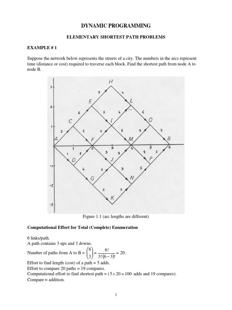 IE 519 Dynamic Programming | PDF | Dynamic Programming | Discrete Mathematics
