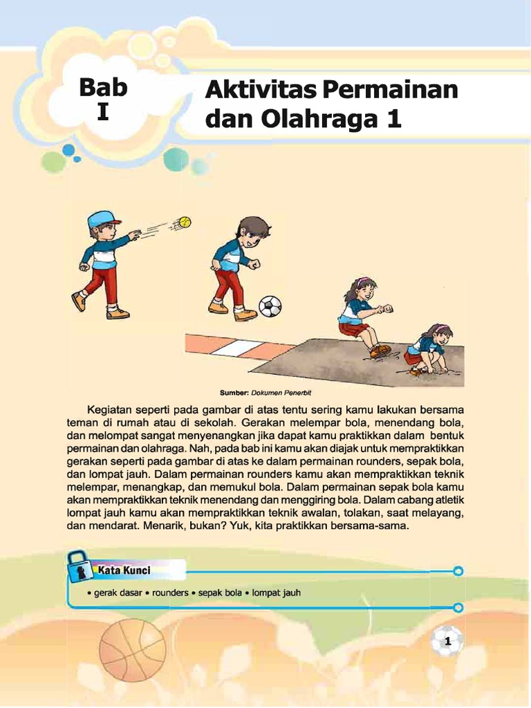 1 - Penjas Kelas 5 | PDF