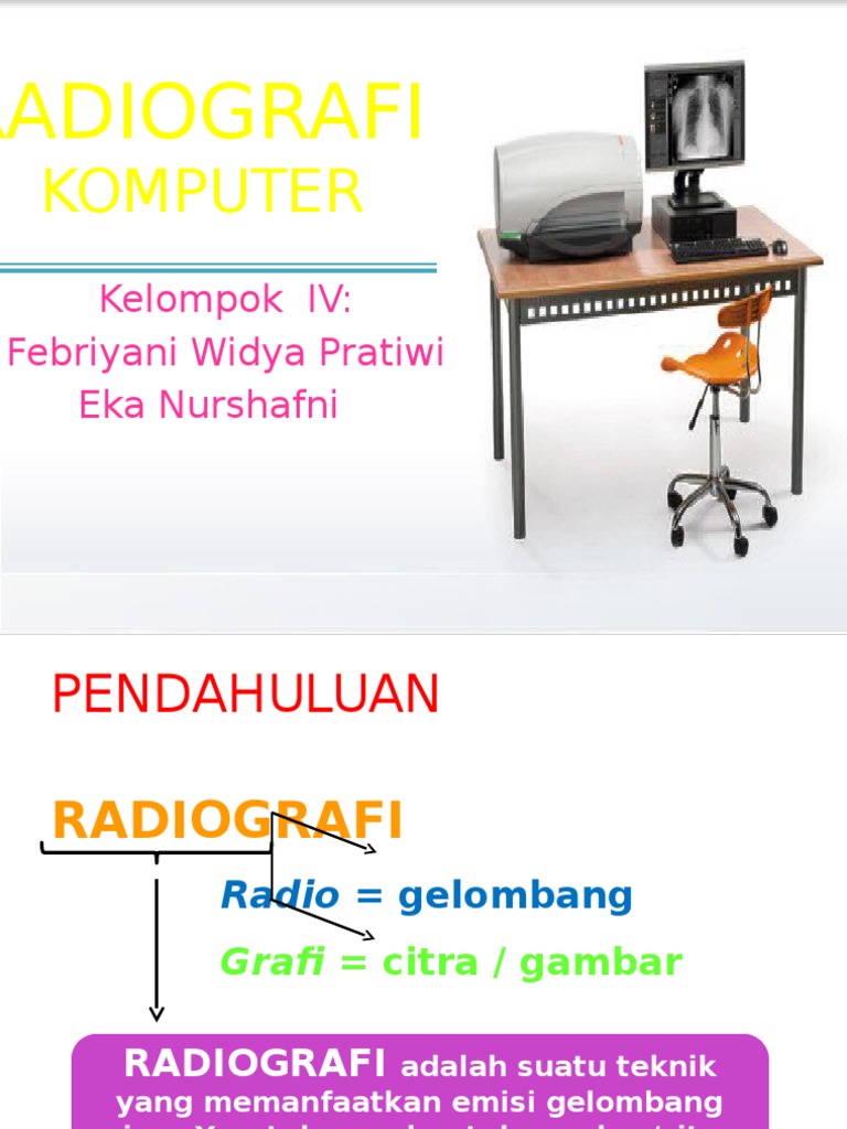 Presentasi Radiografi Komputer | PDF