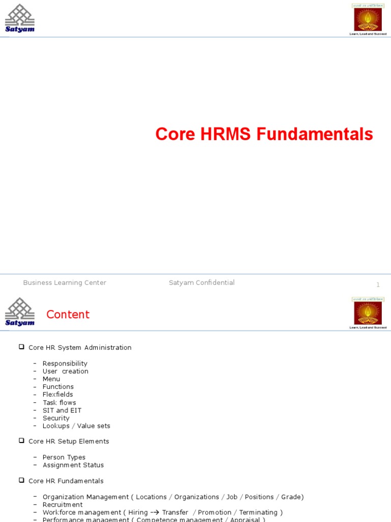 Core HRMS | PDF | Human Resource Management | Recruitment