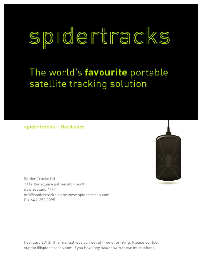 Instruction Manual For Spider S3 and Spider S4 | PDF | Global ...