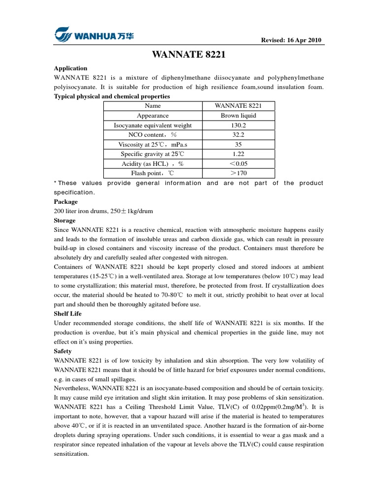 2011121503-3-Wannate 8221en | PDF | Chemical Substances | Water