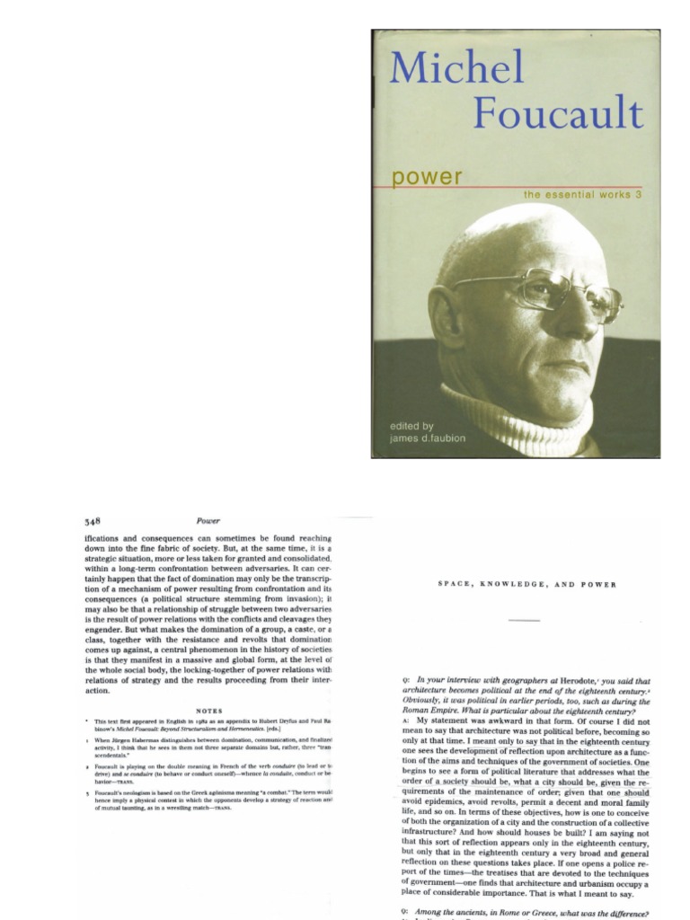 Foucault Space Knowledge Power | PDF