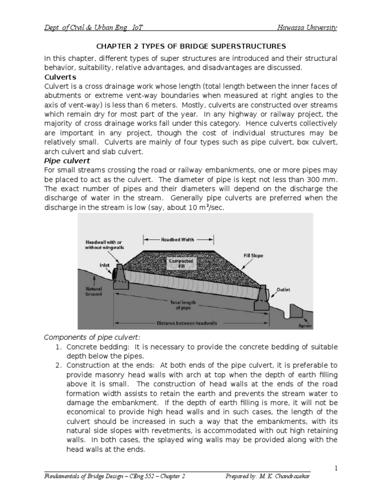 Chapter 2 Types of Bridge Superstructures | PDF | Truss | Beam (Structure)