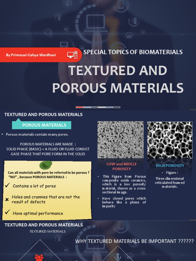 Textured and Porous Materials | PDF