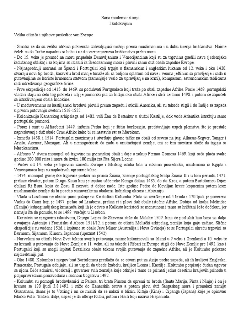 Skripta Za Prvi Kolokvijum | PDF