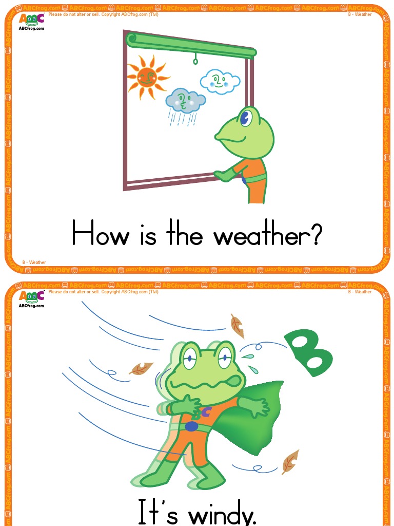 Weather Cards | PDF | Physical Geography | Climate