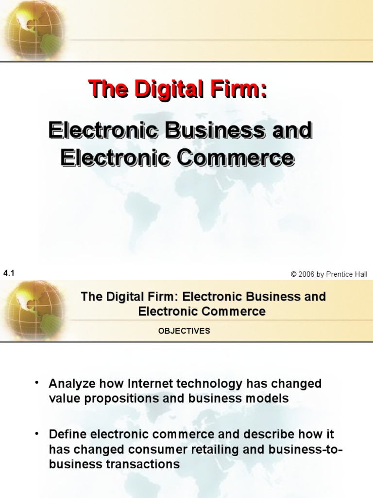 Chapter 2 - Introduction To E-Commerce | PDF | E Commerce | Electronic ...