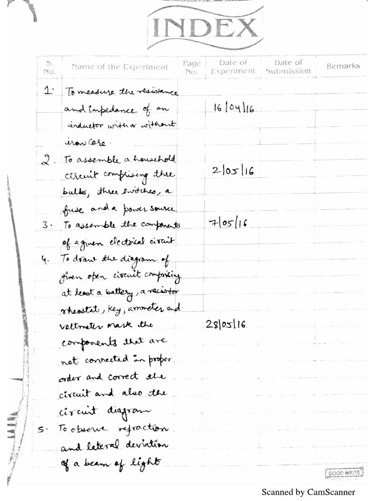 Class 12 Physics Activity File | PDF