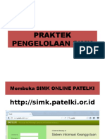 Panduan SIMK PATELKI untuk Anggota | PDF