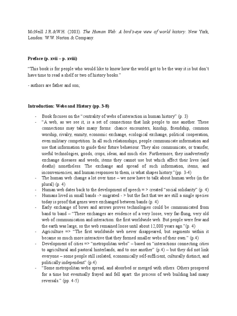 Overview of The Human Web | PDF | Homo Sapiens | Homo