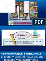 Drafting Tools and Materials for Grade 8 | PDF | Drawing | Technical ...