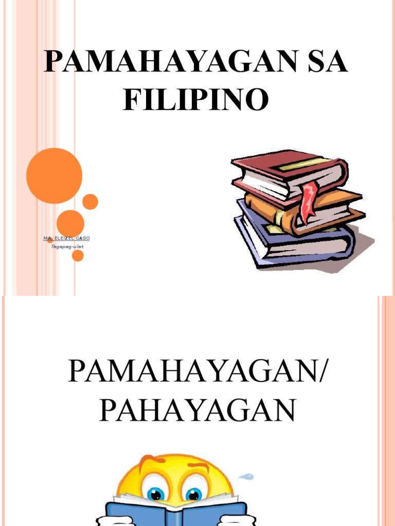 Pahayagan Sa Filipino | PDF