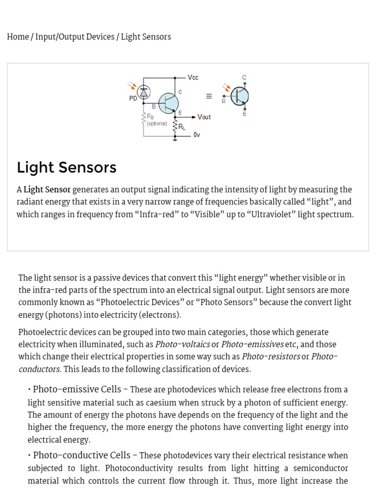 Photocell Ldr Sensor With Arduino Theorycircuit Do It 50 Off