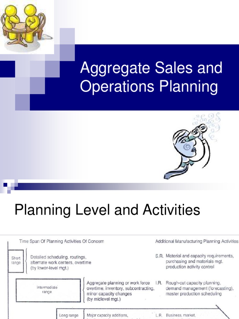 Aggregate Planning PPTs | PDF | Inventory | Mathematical Optimization