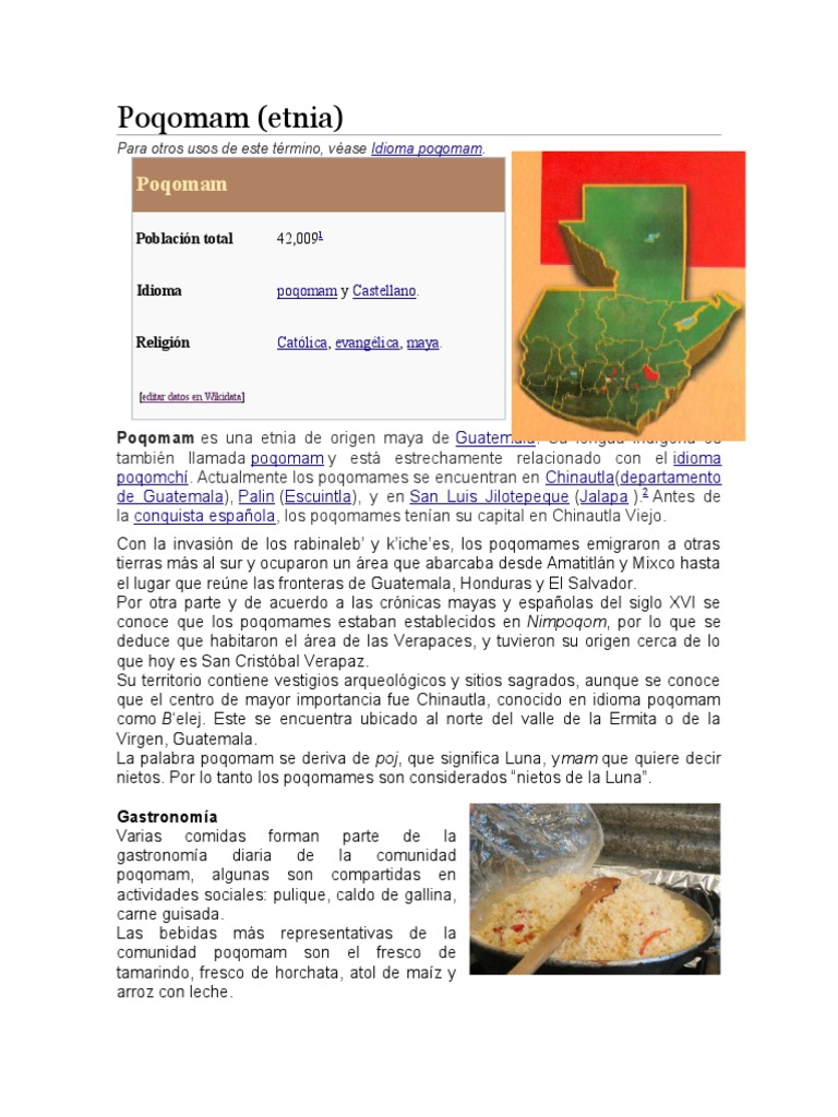 Poqomam 3 | PDF | Traje (ropa) | Guatemala