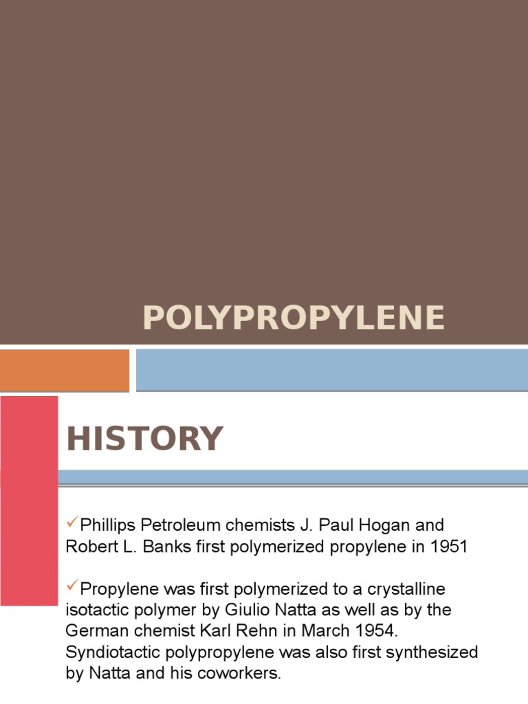 Polypropylene | PDF | Plastic | Building Materials