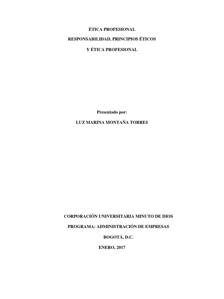 Actividad 2 Etica Profesional | PDF | Farc | Moralidad