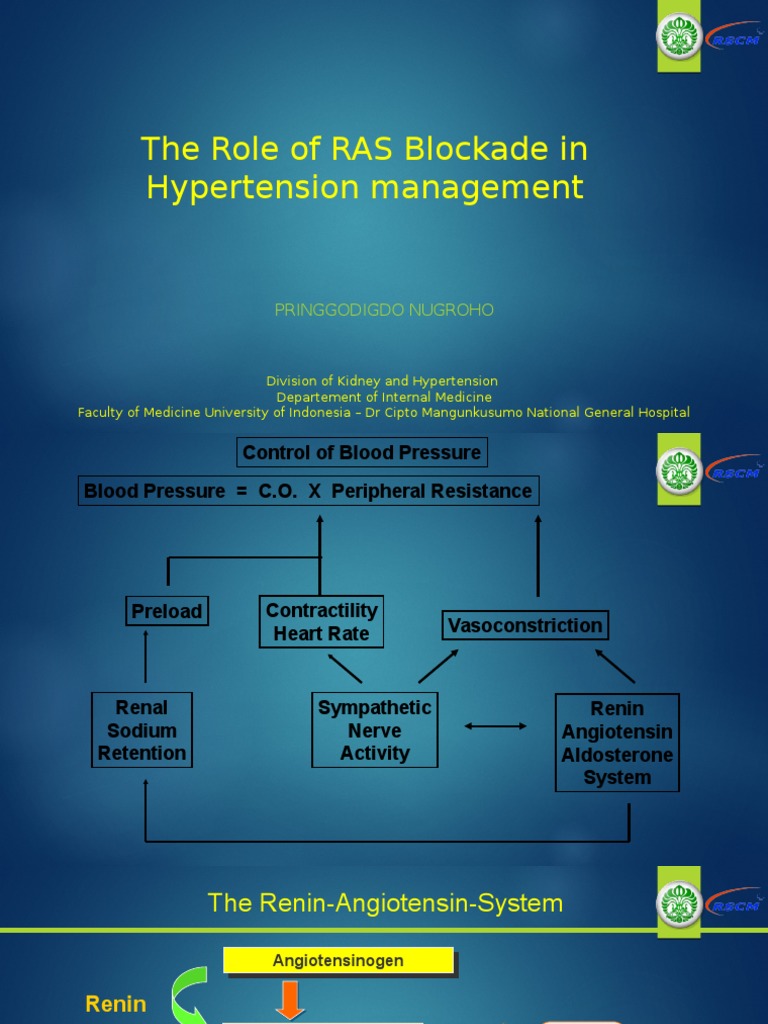 Role of RAS Blockade BPJS | PDF | Angiotensin | Chronic Kidney Disease