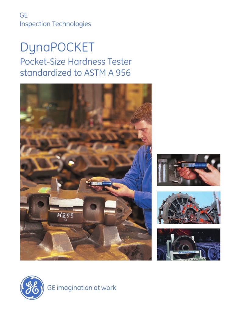 Dynapocket: Pocket-Size Hardness Tester Standardized To ASTM A 956 ...