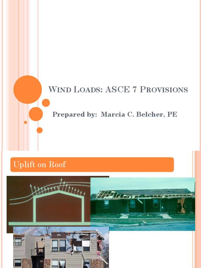 W L: Asce 7 P: IND Oads Rovisions | PDF | Wound | Windward And Leeward