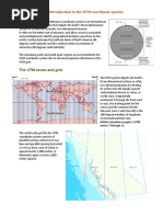 The Universal Transverse Mercator | PDF | Analytic Geometry | Navigation
