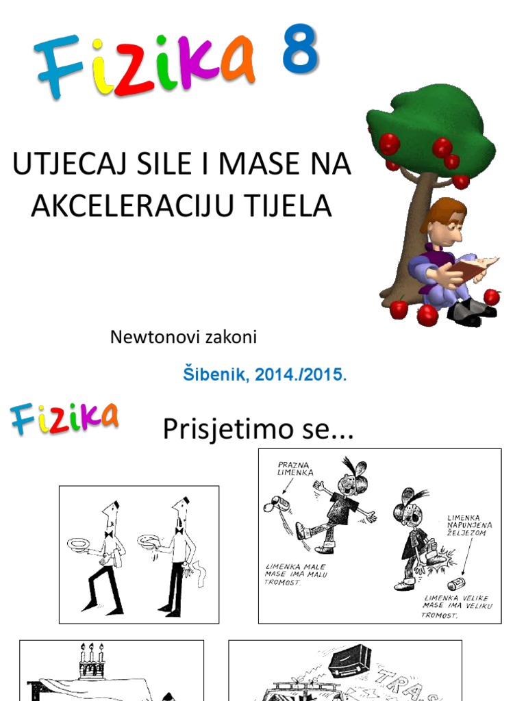 2.5. Newtonovi Zakoni Gibanja | PDF