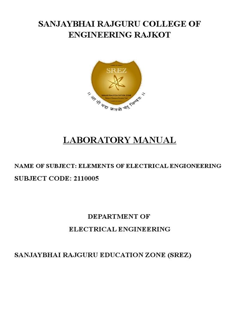 Eee List of Experiment | PDF