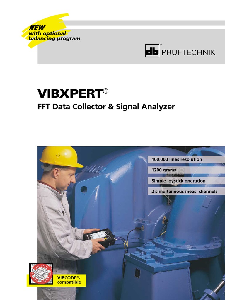 Vibxpert: FFT Data Collector & Signal Analyzer | PDF | Usb | Signal ...