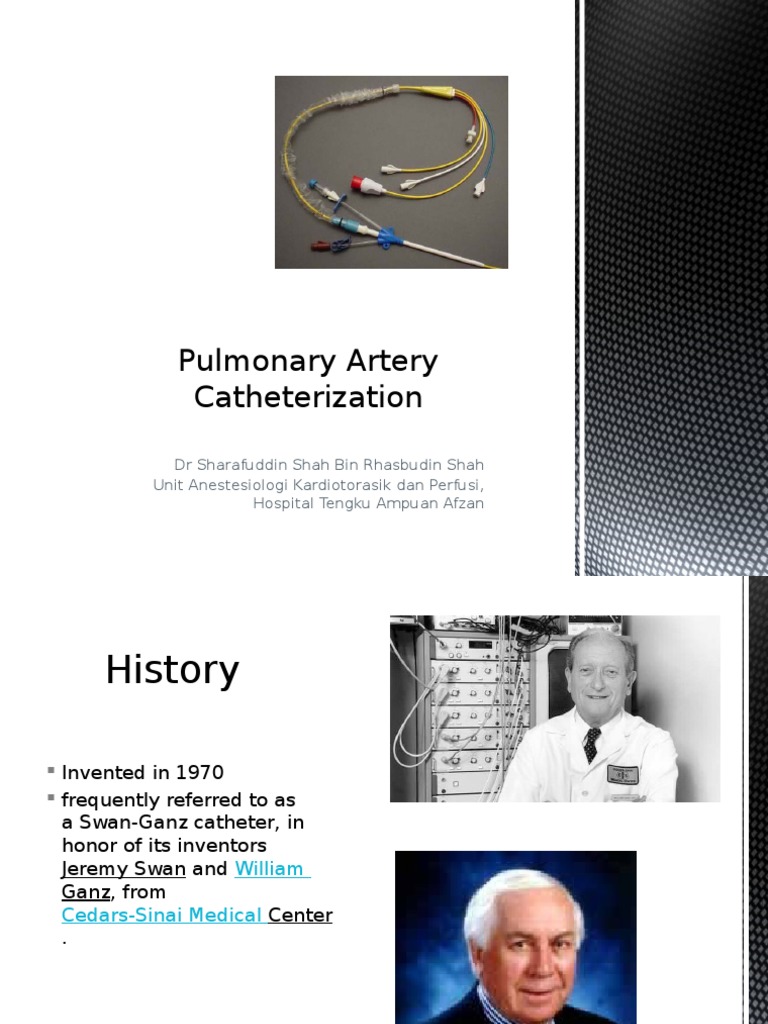 Pulmonary Artery Catheterization | PDF | Heart | Cardiovascular System