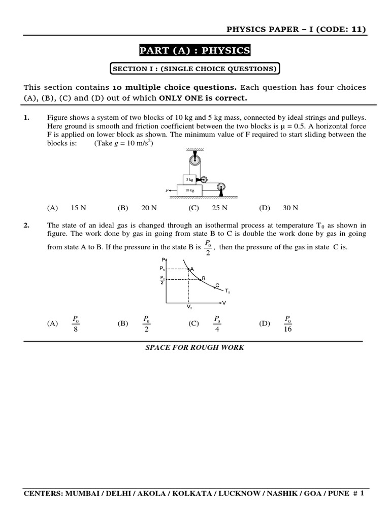 Mt3 Adv p1 Questions | PDF | Collision | Velocity