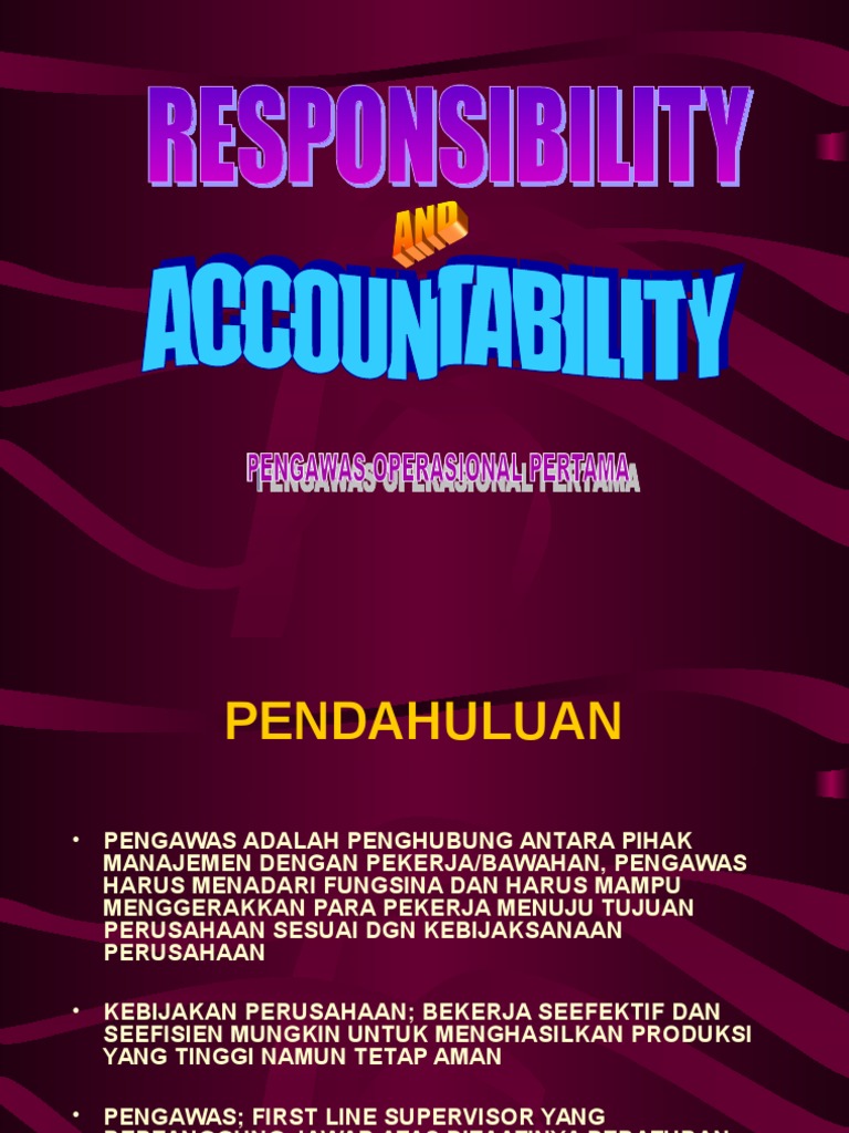 Safety Accountability | PDF