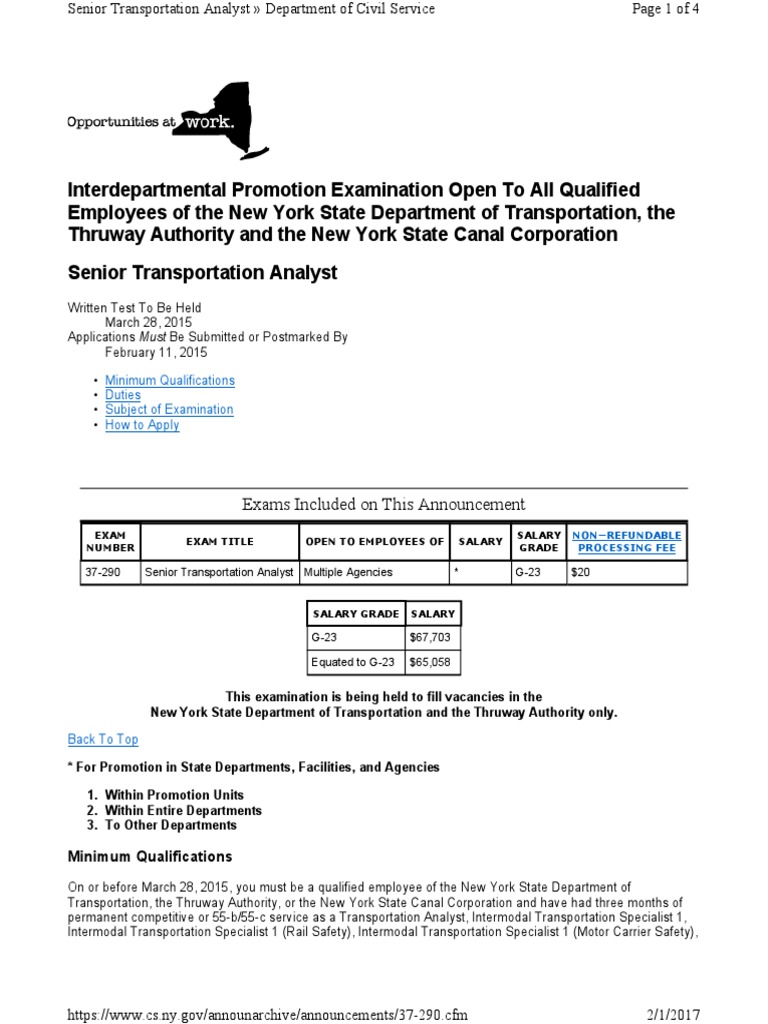 SR Transportation Analyst | PDF | Test (Assessment) | Data