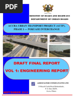 Sample Road Design Report | PDF | Road | Deformation (Engineering)