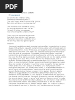 Analysis of The Friendship Between Bruno and Shmuel in The Boy in The ...