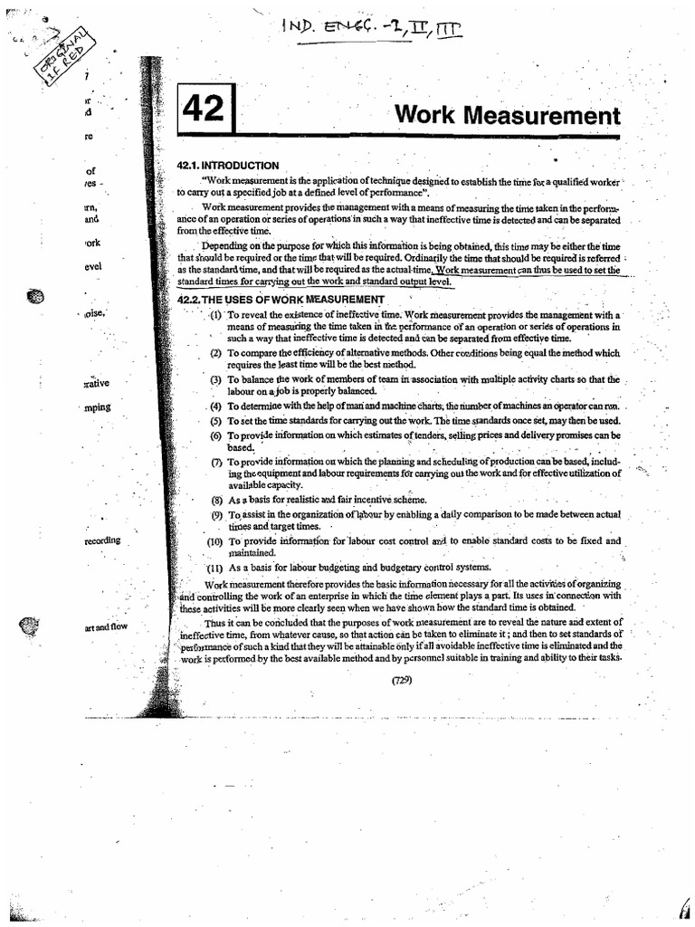 Ind. Engg (Notes) Part1