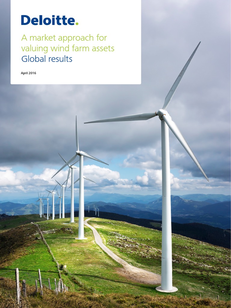 Valuing Wind Farm Assets April 2016 | PDF | Wind Power | Coefficient Of ...