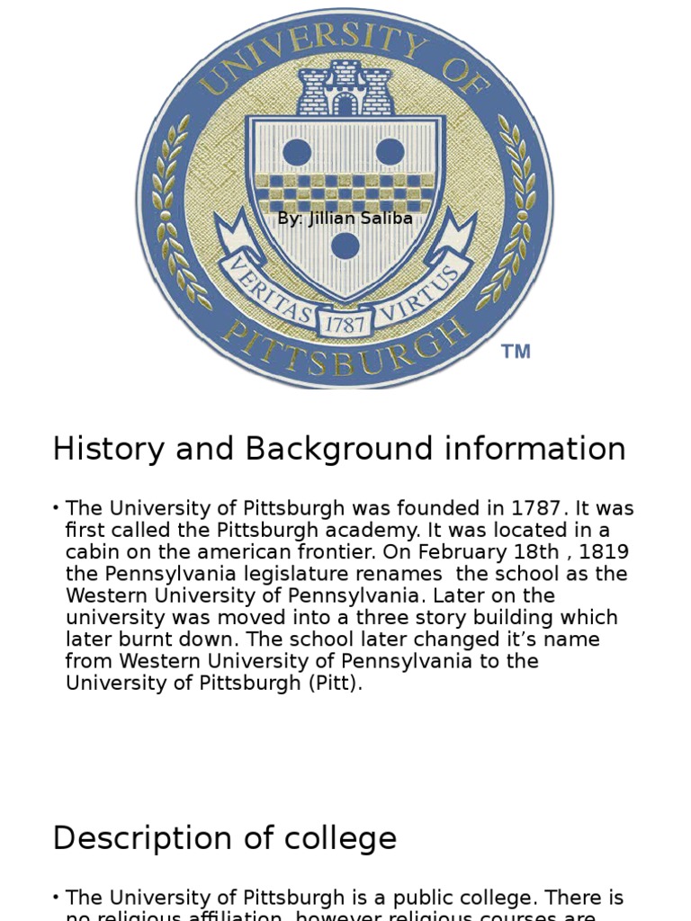 Pitt Powerpoint | PDF