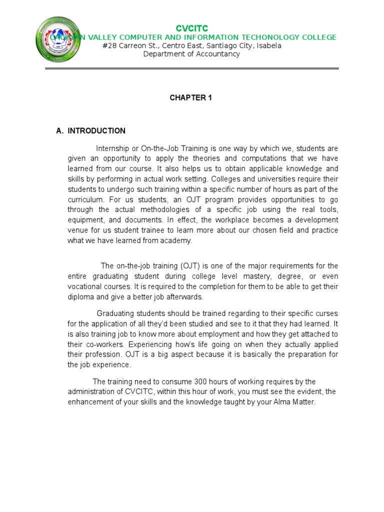 Cvcitc: Cagayan Valley Computer and Information Techonology College | PDF