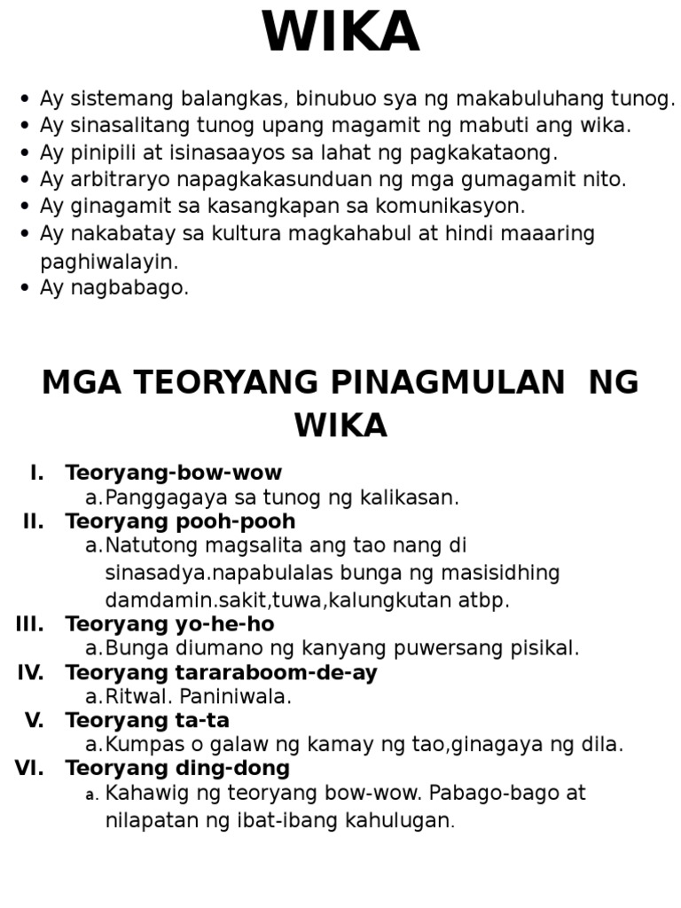 Filipino | PDF