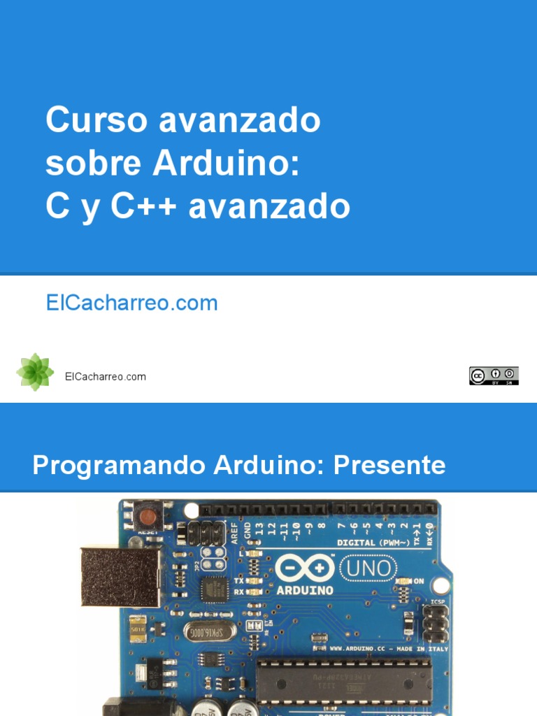 Arduino A 1 2 3 Programación Avanzada C Avanzado