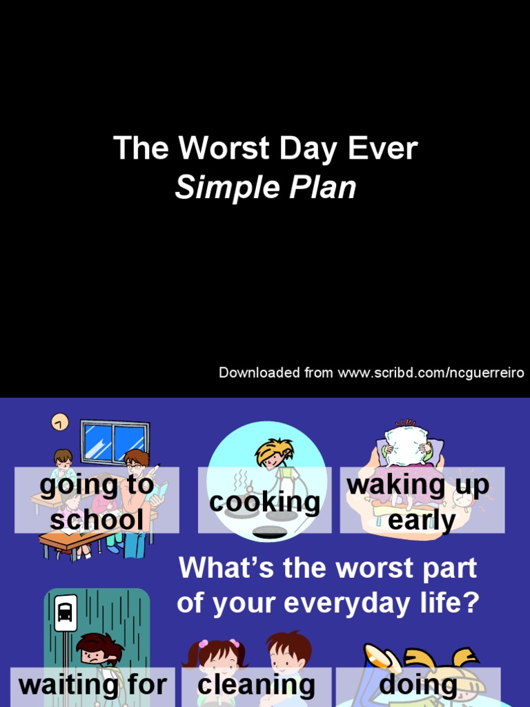 The Worst Day Ever | PDF | Self-Improvement
