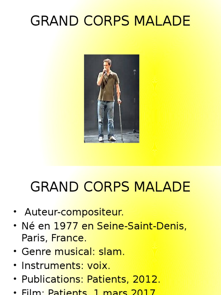 Grand Corps Malade | PDF