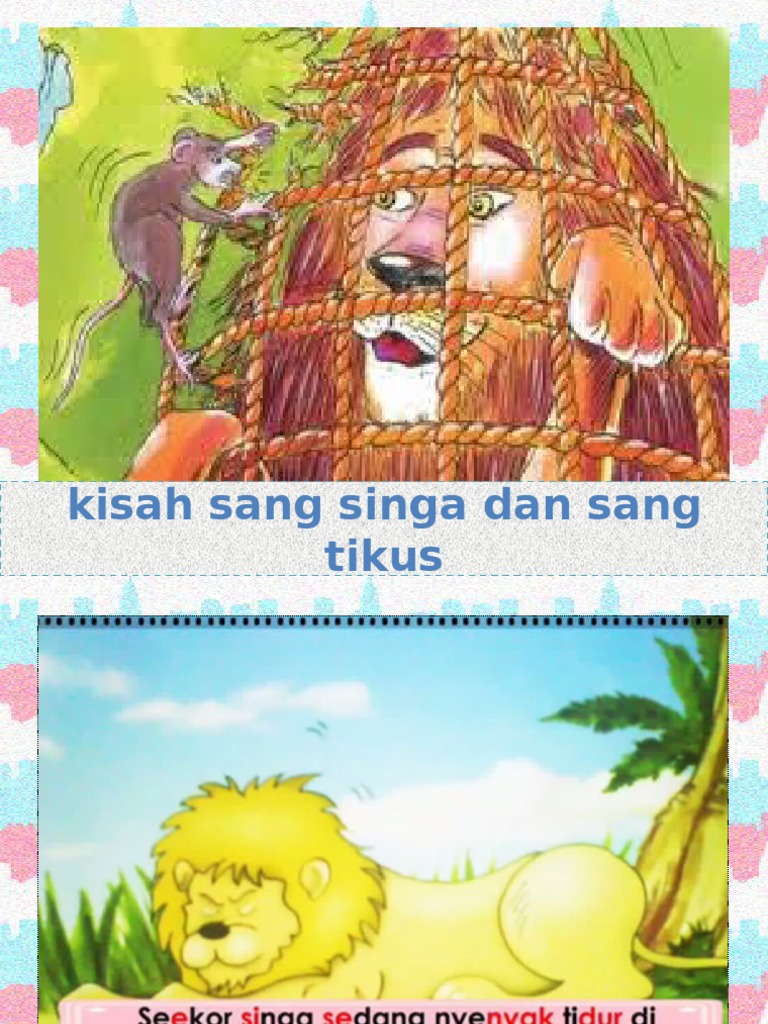 Buku Cerita Sang Singa Dan Sang Tikus | PDF