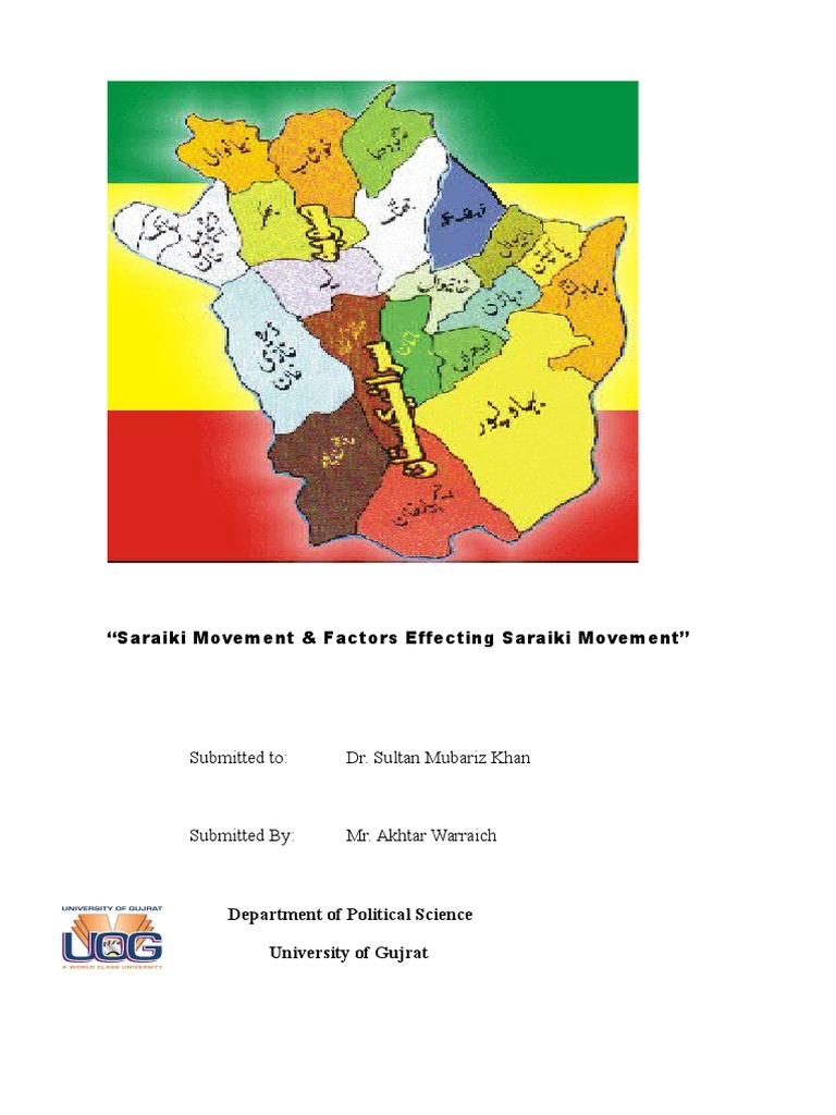 Seraiki Movement Assignment | PDF | Sindh | Indus River