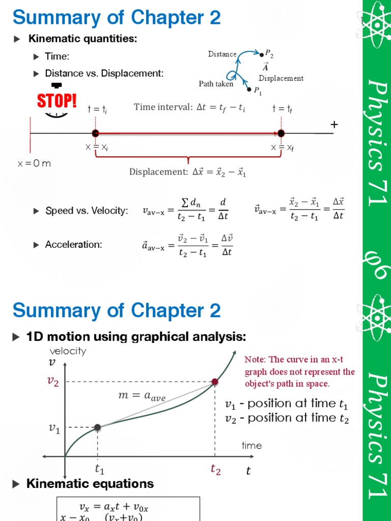 1.06 Position, Velocity and Acceleration Vectors | PDF | Acceleration ...