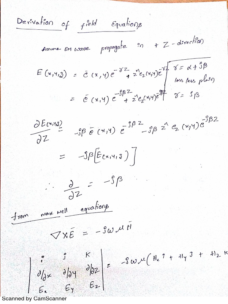 Field Equations | PDF