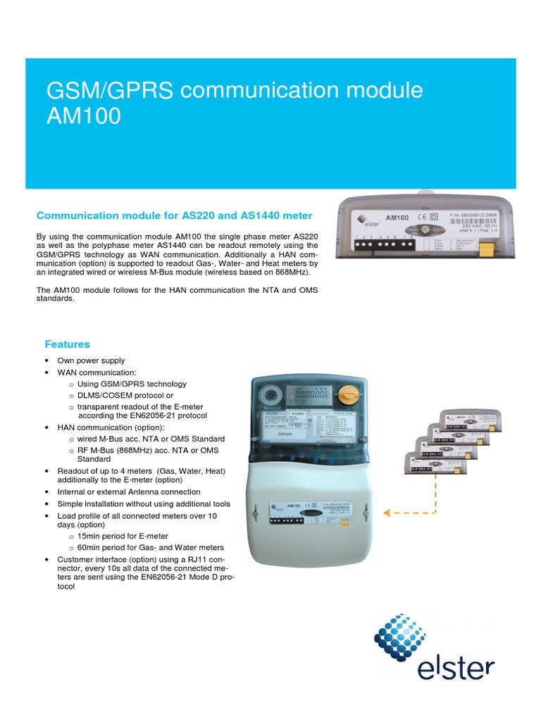 Am100 Flyer e | PDF | General Packet Radio Service | Wireless
