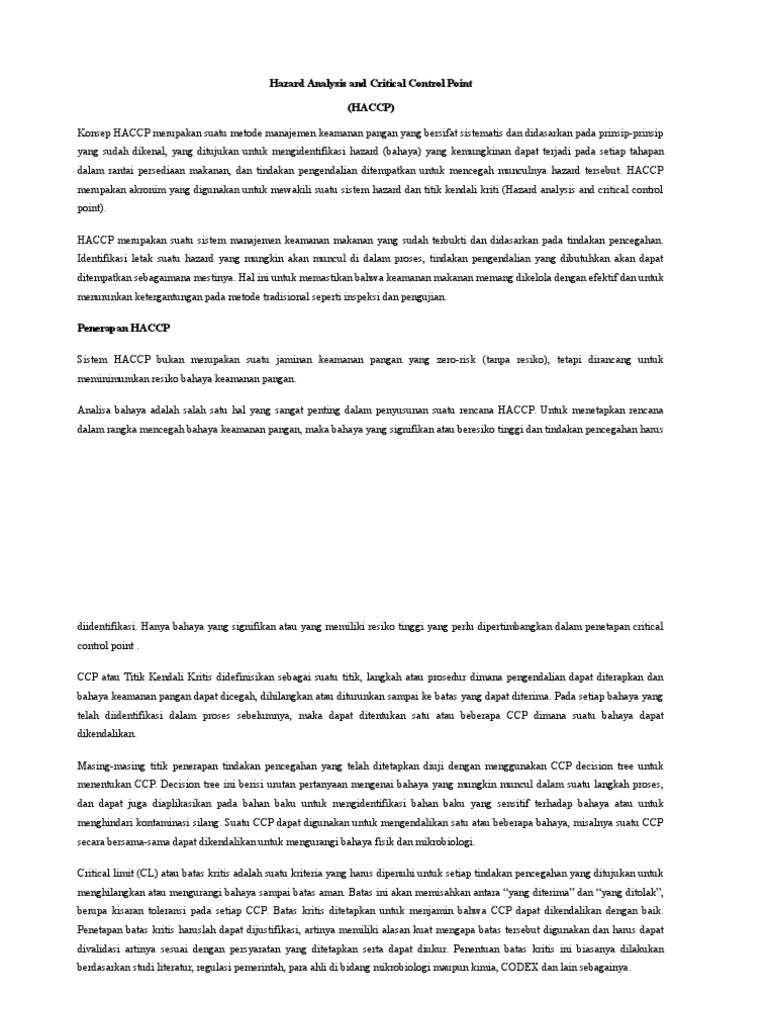 PMP GMP Haaccp | PDF