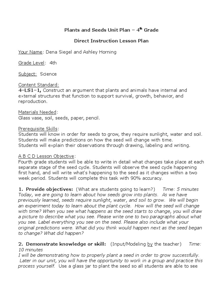 Unit Lesson Plan | PDF | Gifted Education | Educational Assessment